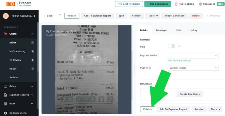 How to link Dext to your accounting package | The Fun Accountant