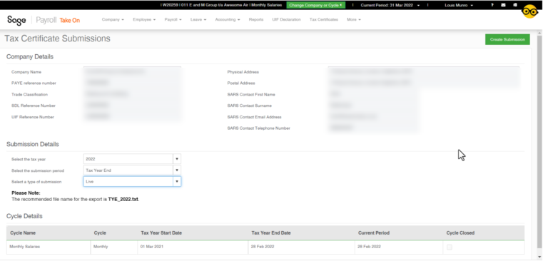 How to do an Annual Reconciliation Declaration (EMP501) submission for ...