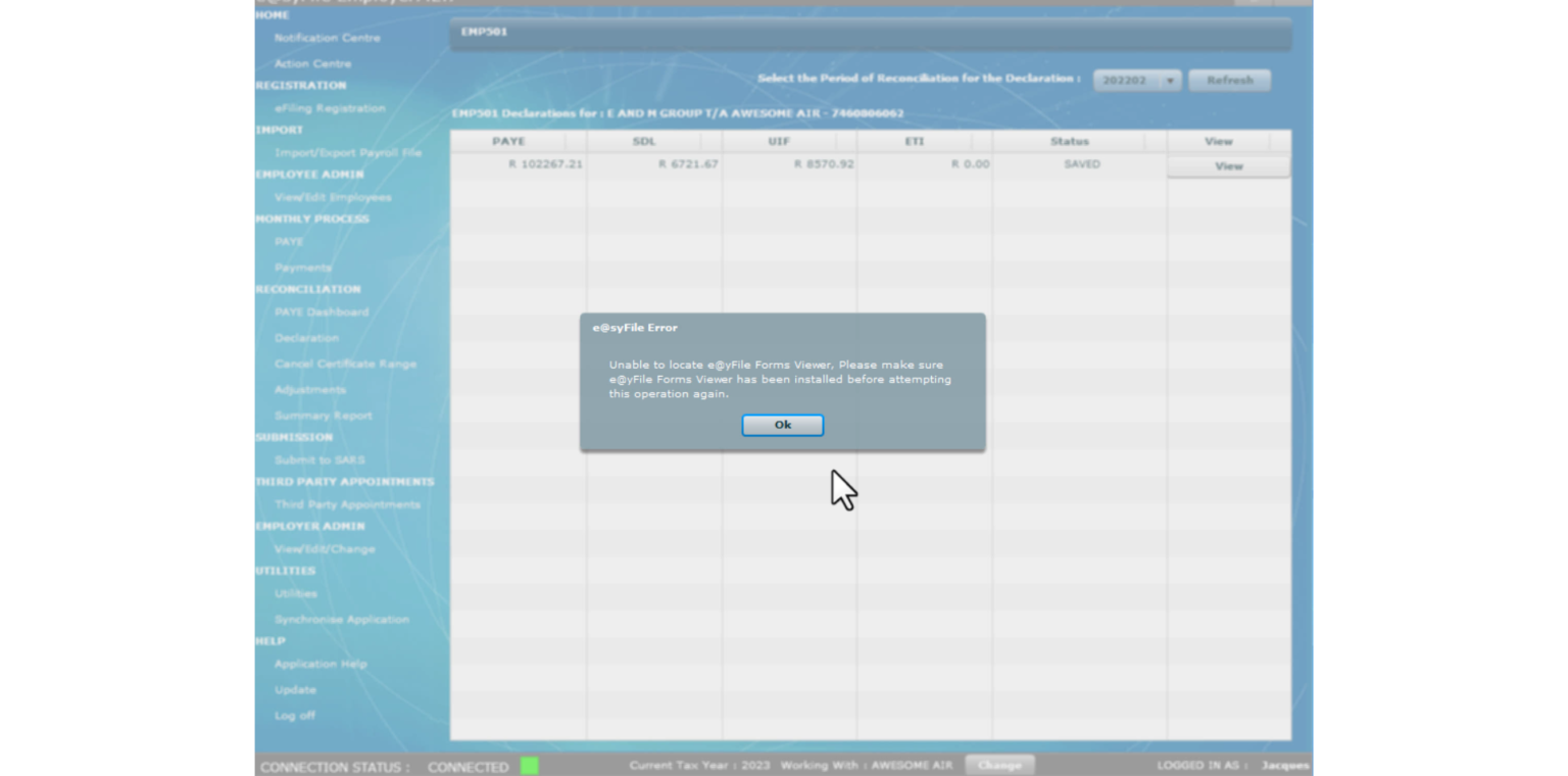 How to do an Annual Reconciliation Declaration (EMP501) submission for ...
