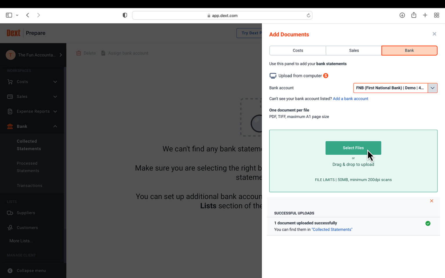 How to Import multiple PDF Bank Transactions to Sage Accounting using ...