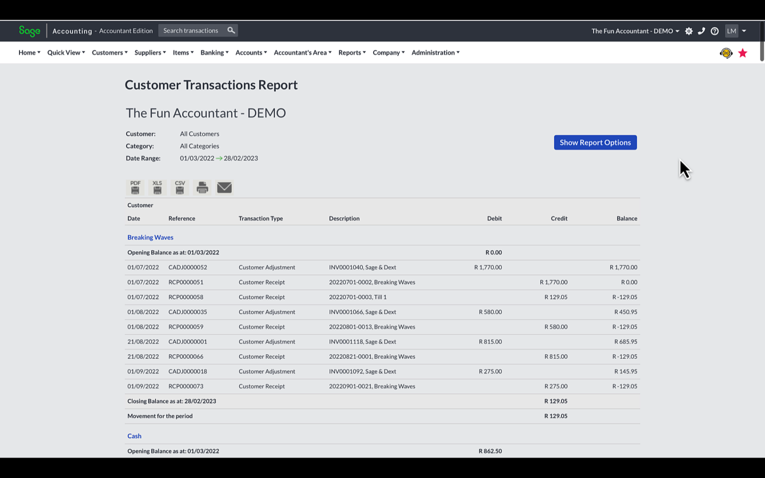 How to process Customer Bank Receipts in Sage Accounting | The Fun ...