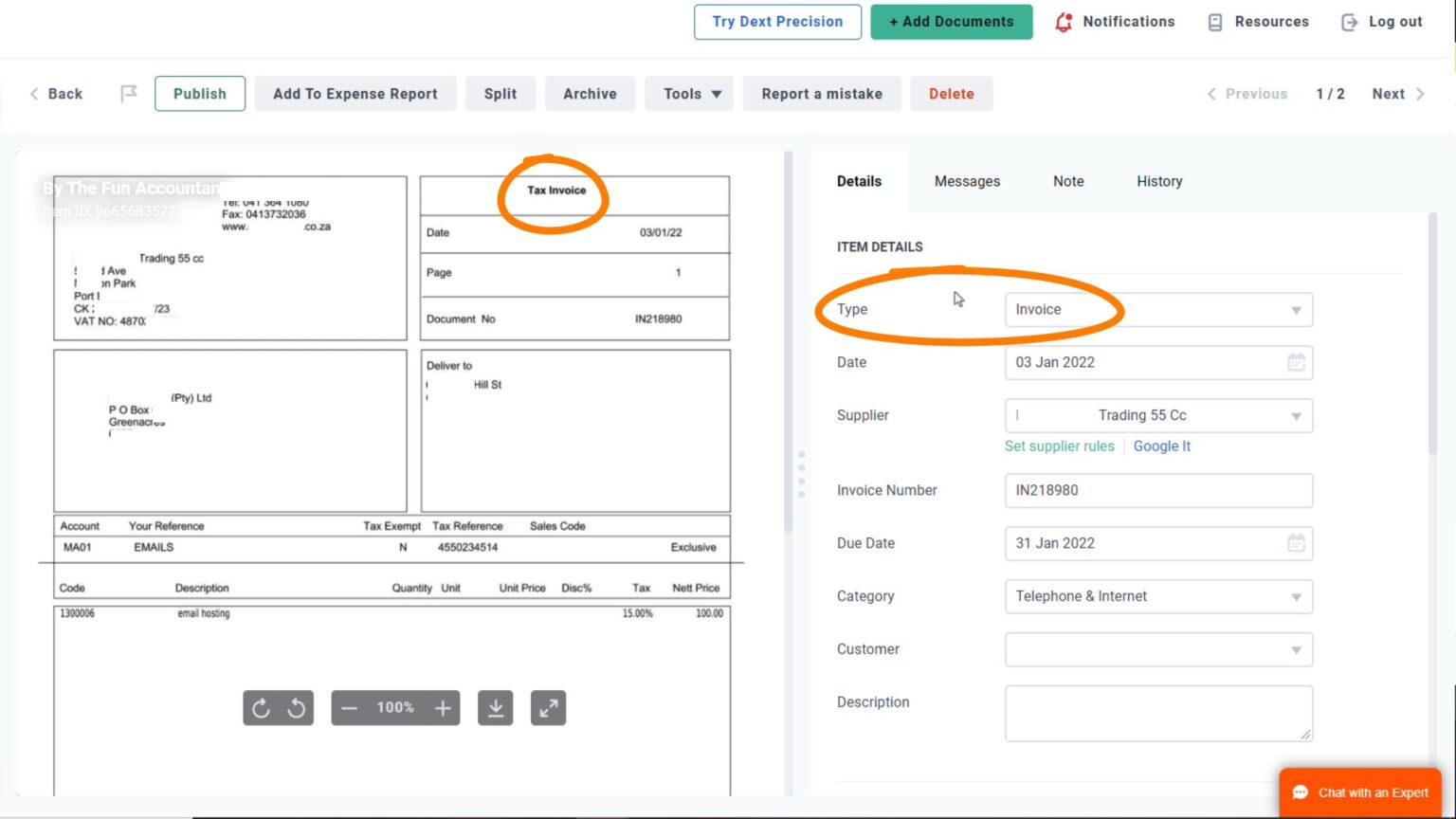 Automate your supplier process with the Dext and Sage Accounting ...