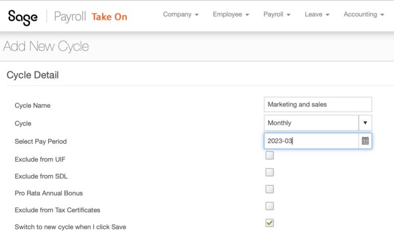 What is a Payroll Cycle and why is it important in Sage Business Cloud Payroll? | The Fun Accountant