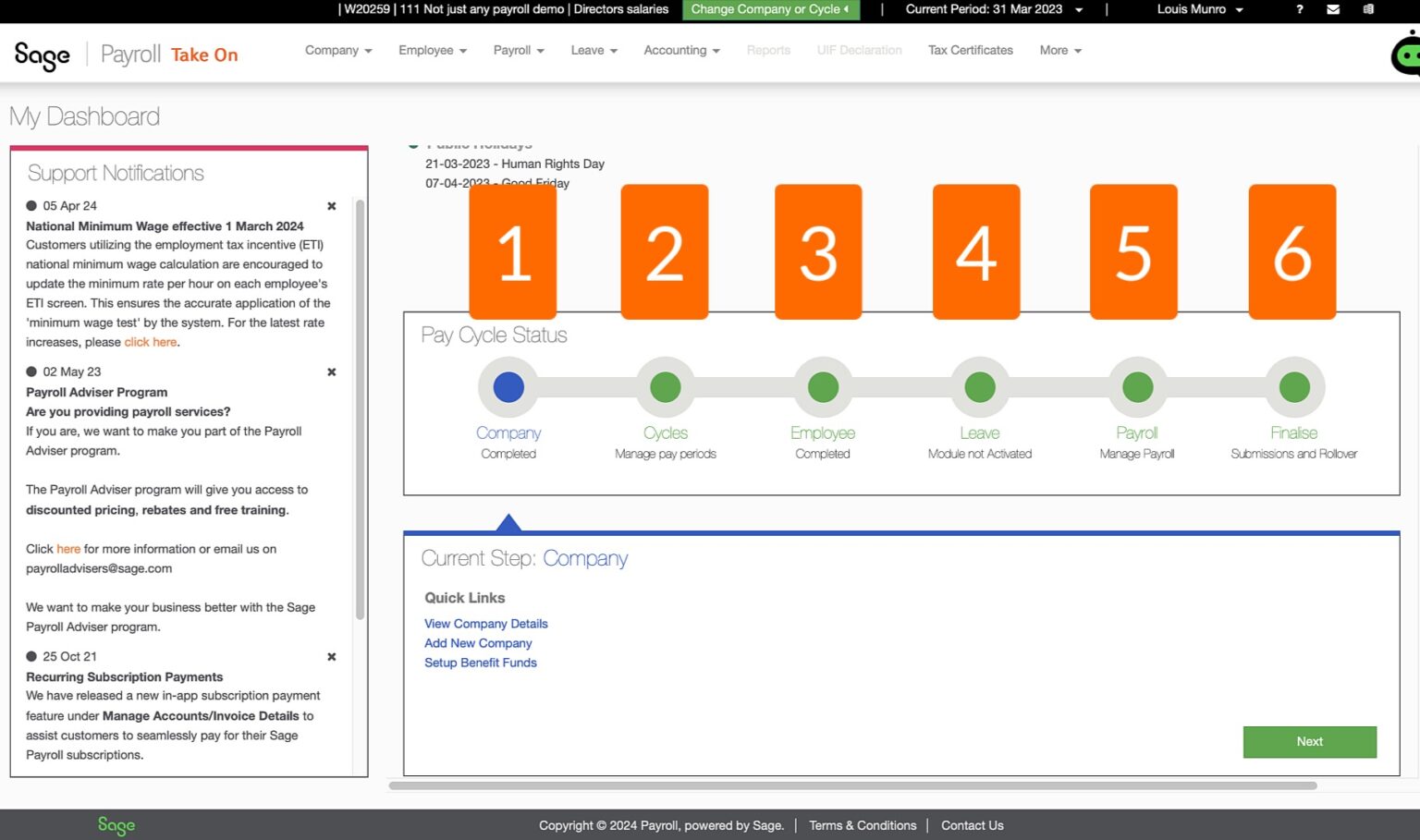 Easy Payroll steps with Sage’s 6-Step Guide | The Fun Accountant