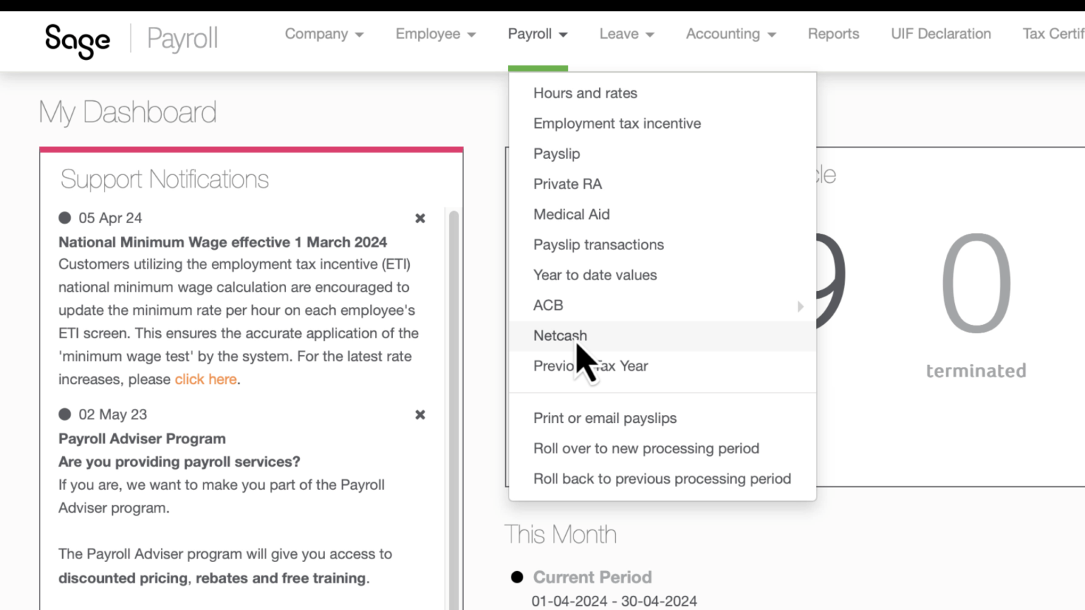How to Pay Employees in a Small Business Using Sage Payroll and Netcash ...