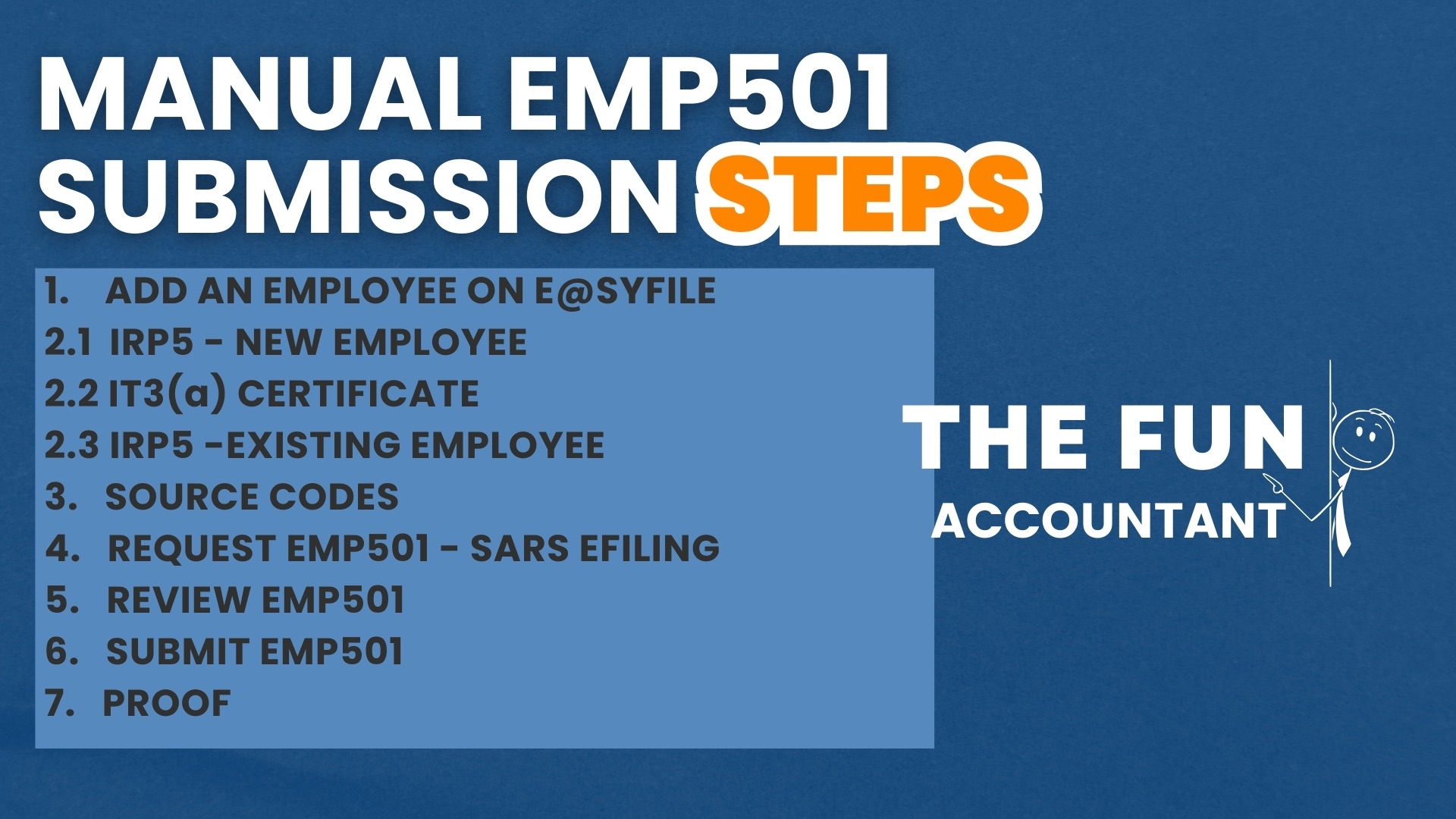 EMP501 Submission in EasyFile V7 – No Payroll Software Needed Mid-Year ...